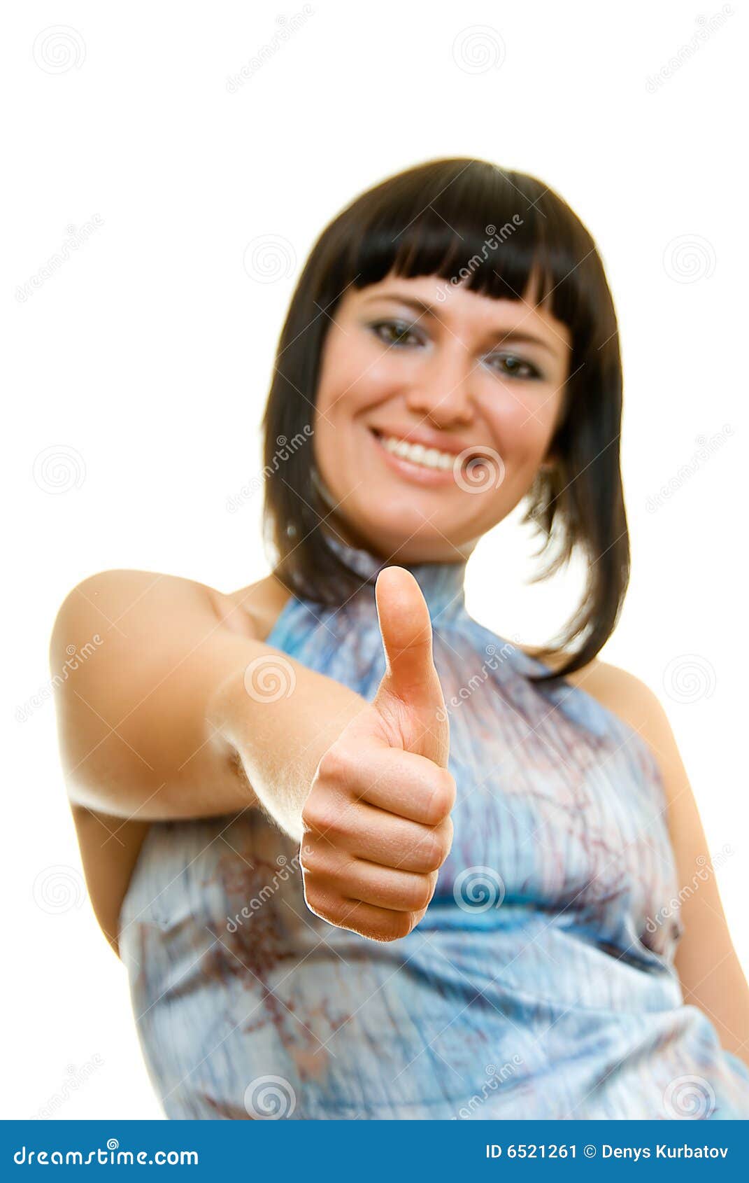 Okay stock image. Image of success, caucasian, pretty - 6521261
