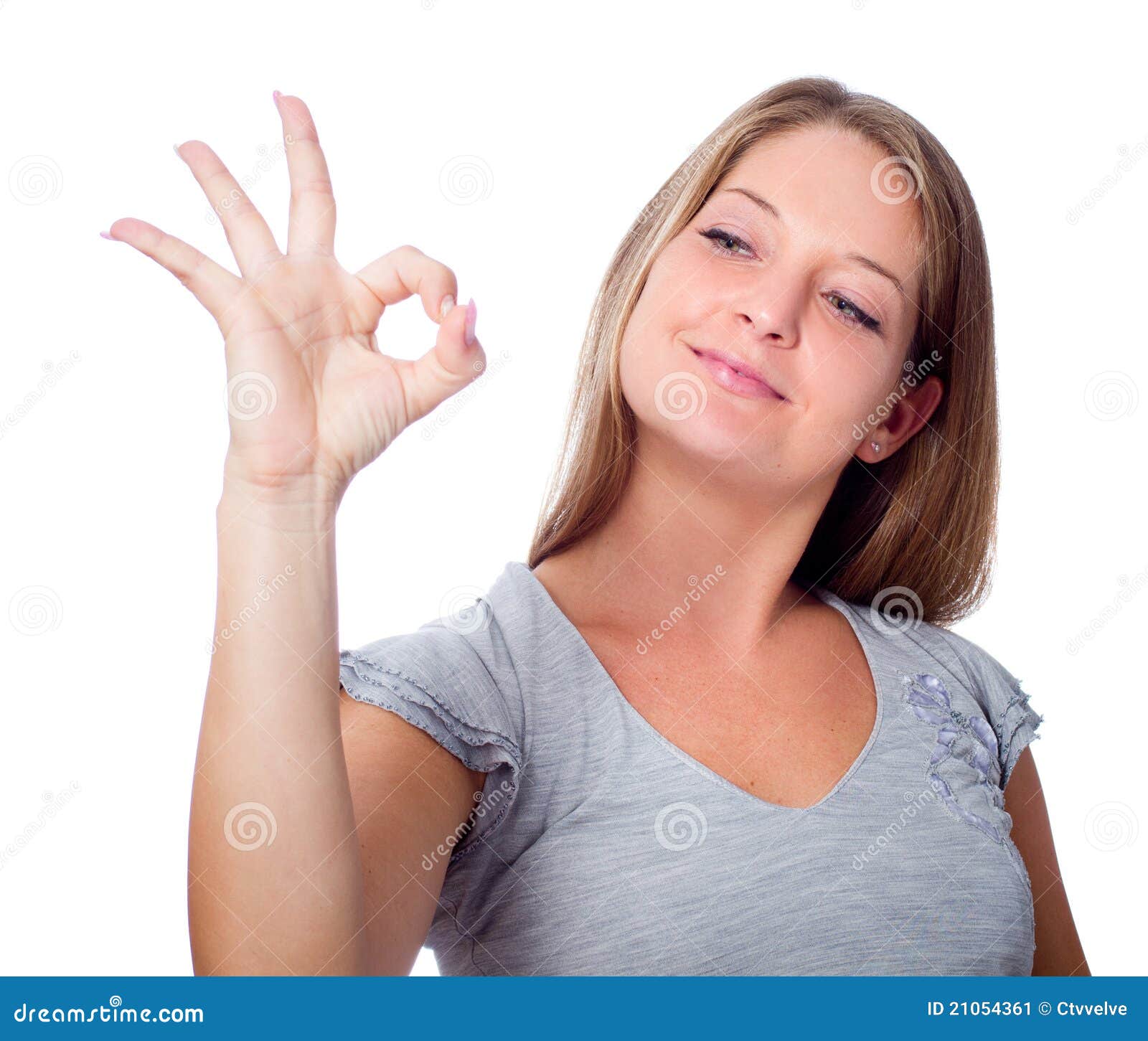 Okay gesture stock image. Image of expressing, gesticulating - 21054361