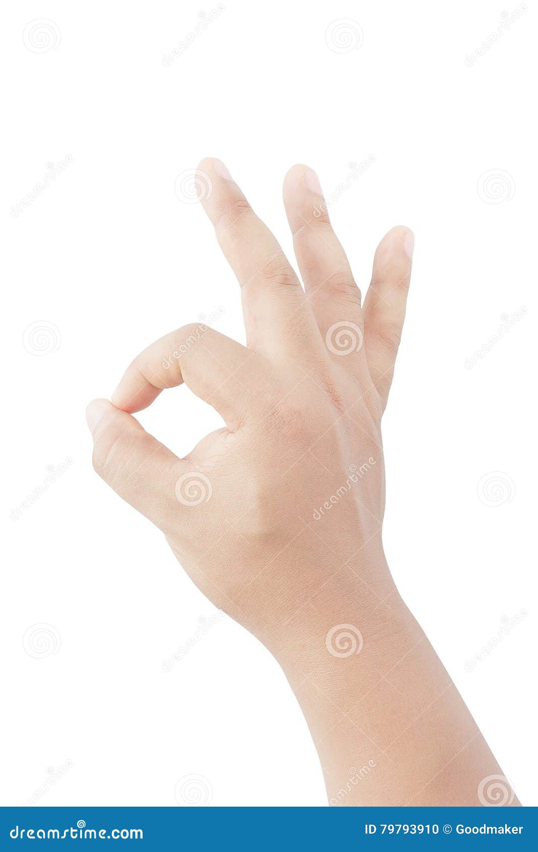 Okay hand sign stock photo. Image of good, fine, perfect - 79793910