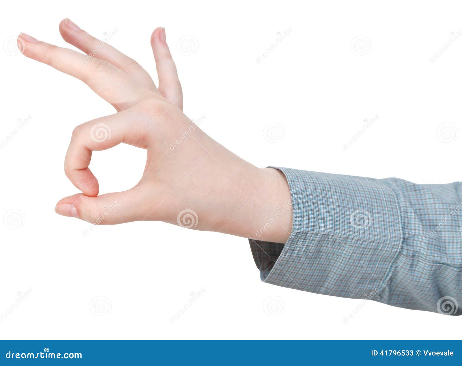 Okayfingerzeichen - Handzeichen Stockbild - Bild von hülse, geste: 41796533