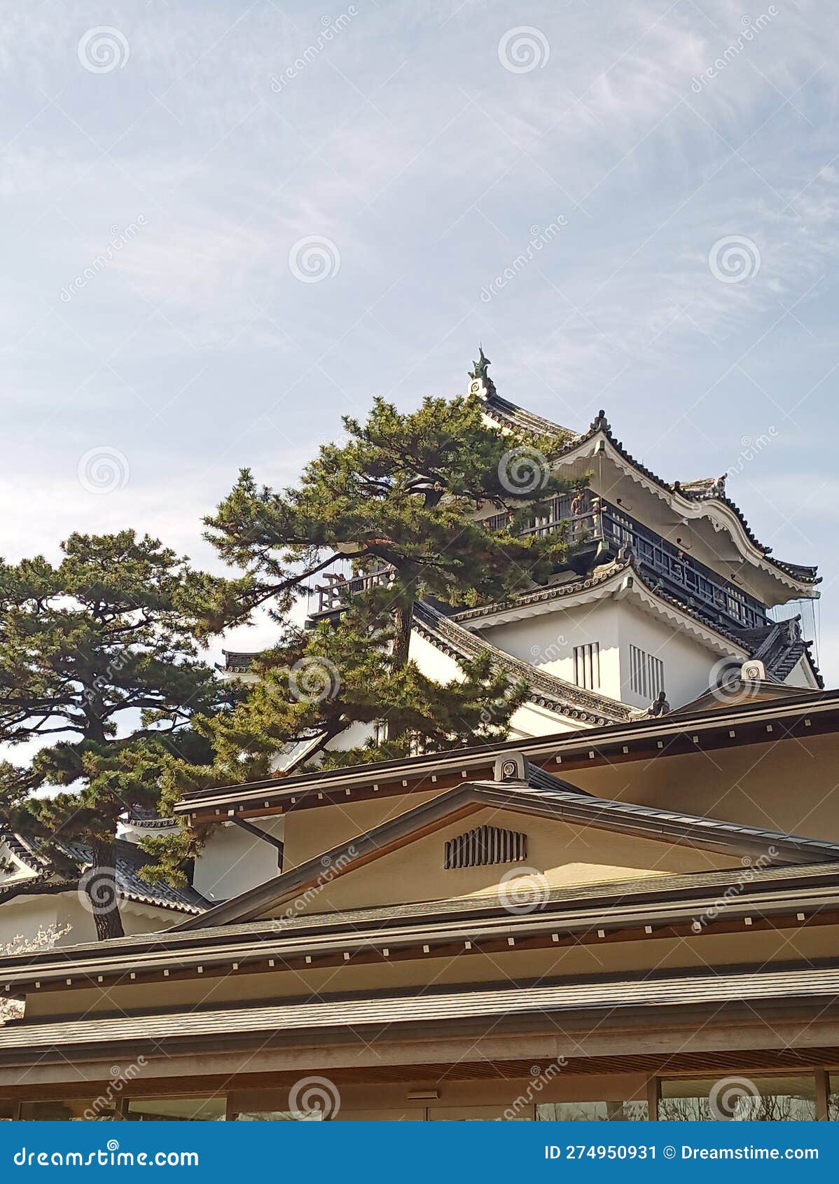 Okazaki Castle in Japan when Spring Season. Stock Image - Image of ...
