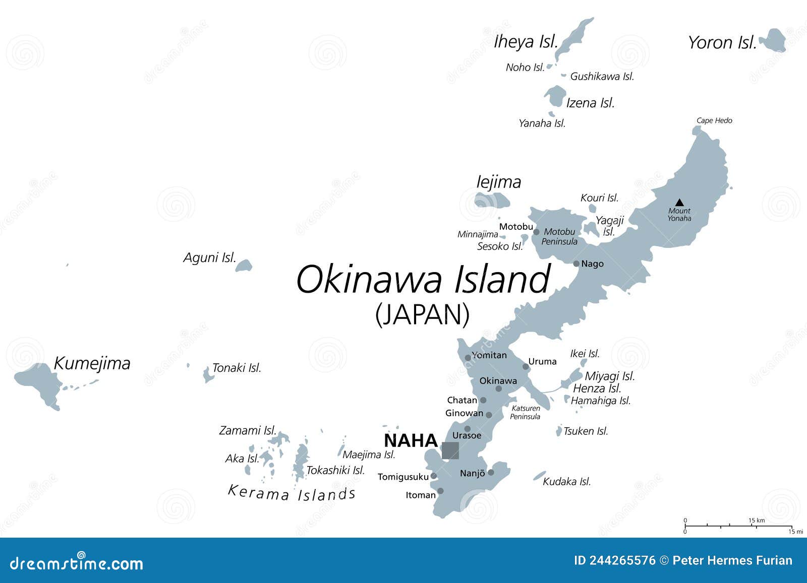 Ryukyu Islands Map