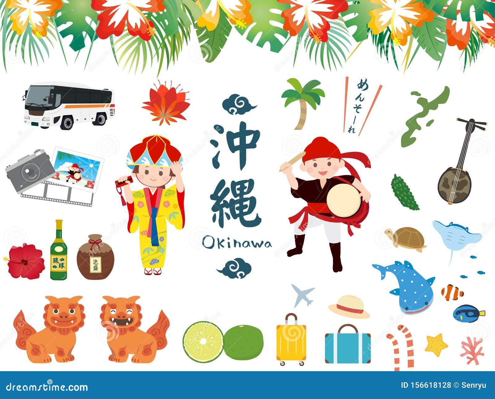 Okinawa Cartoons, Illustrations & Vector Stock Images - 2261 Pictures ...
