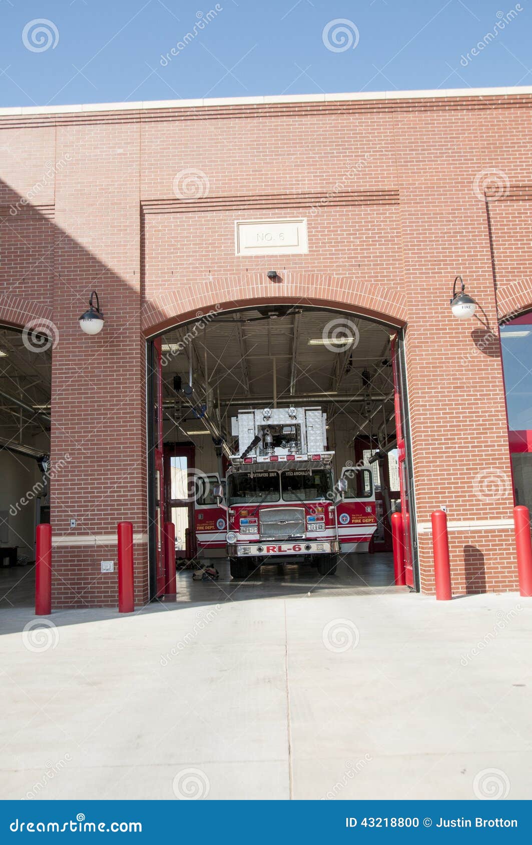 Oklahoma city Fire Engine editorial image. Image of heros - 43218800