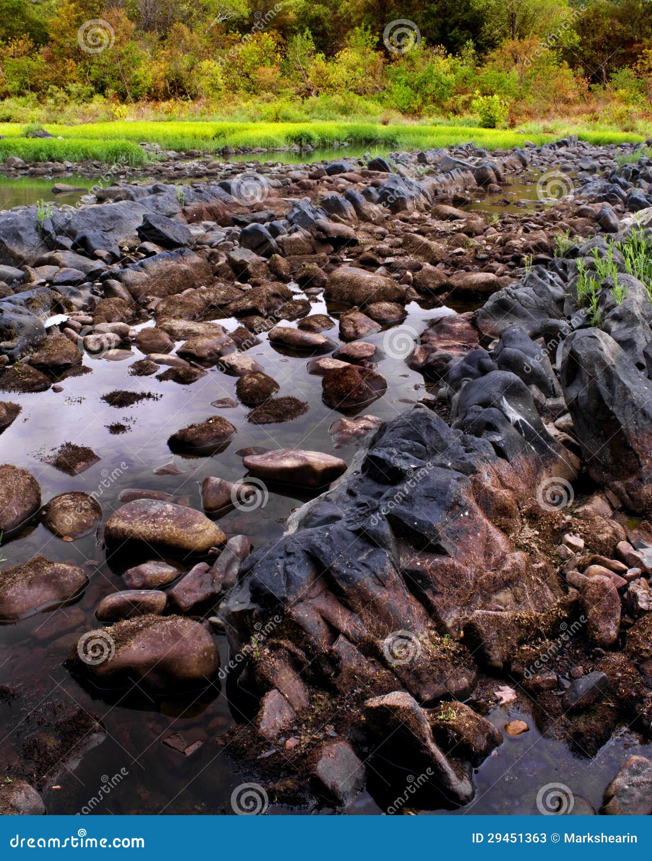 Oklahoma Rockbed stock image. Image of stream, creek - 29451363