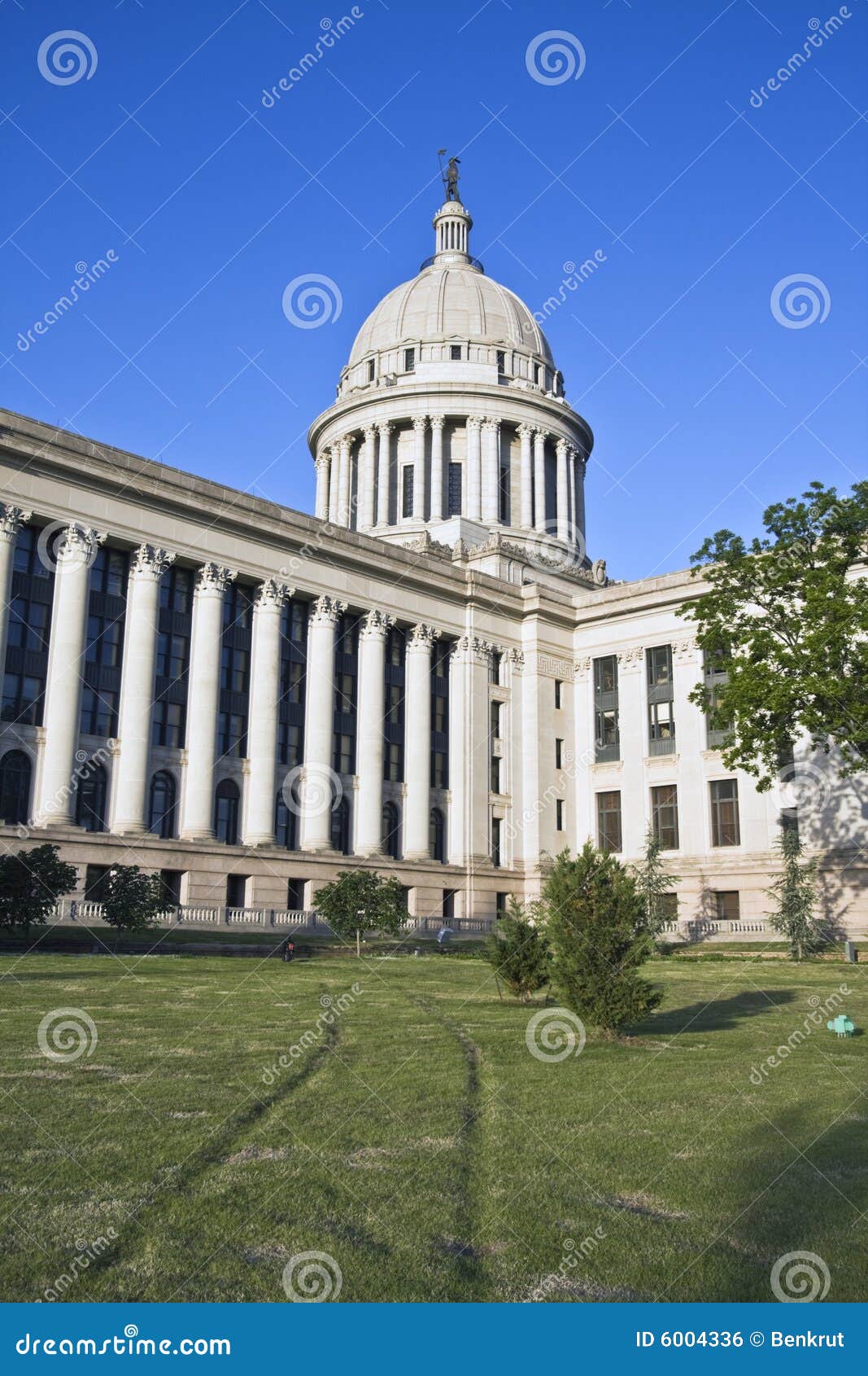 Oklahoma - State Capitol stock photo. Image of capitol - 6004336