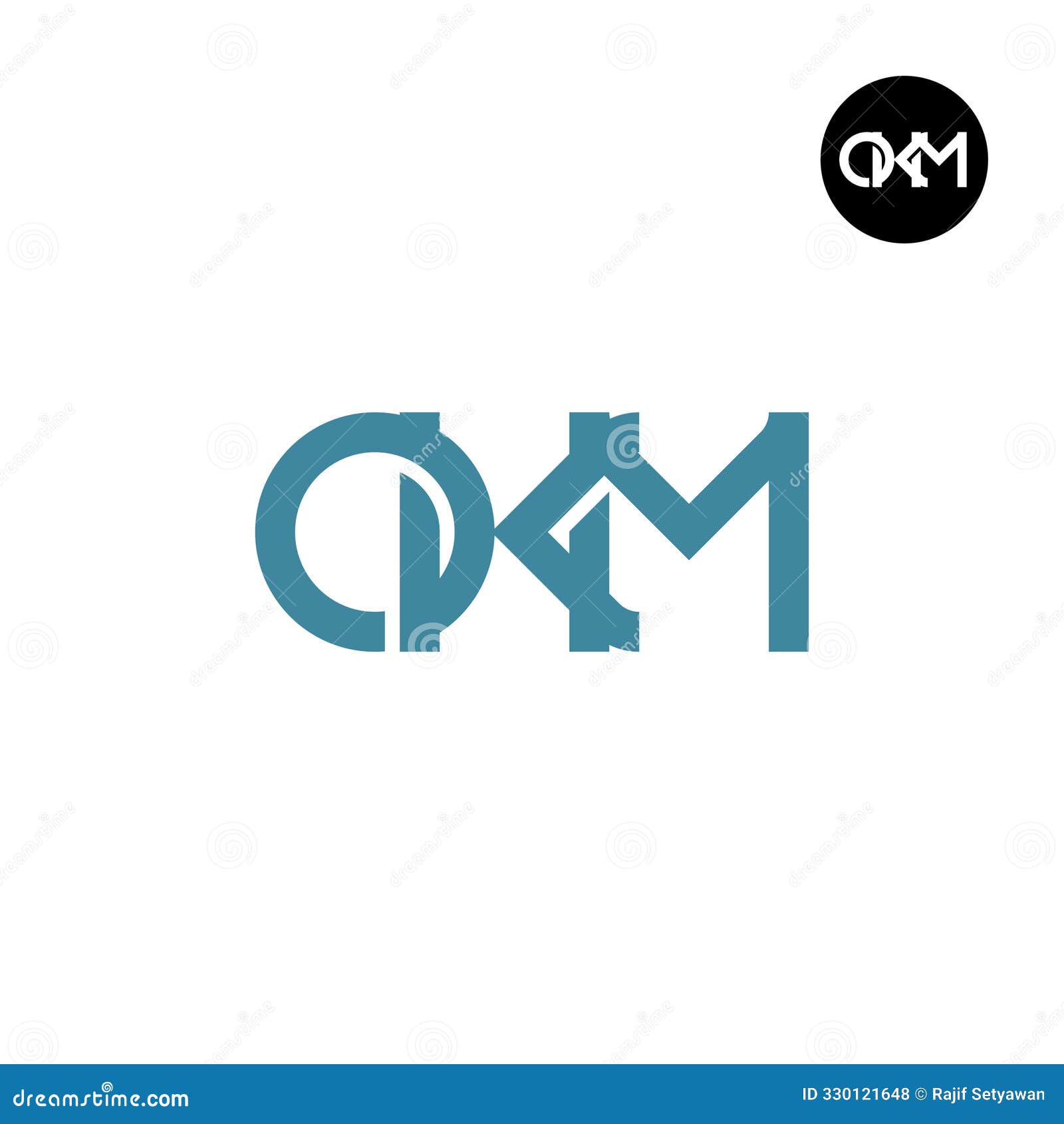 OKM Logo Letter Monogram Design Stock Vector - Illustration of initial ...