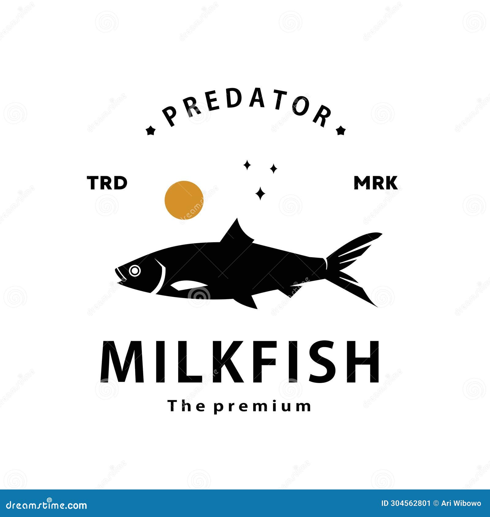 Milkfish Logo - Esport Logo Cartoon Vector | CartoonDealer.com #183761667