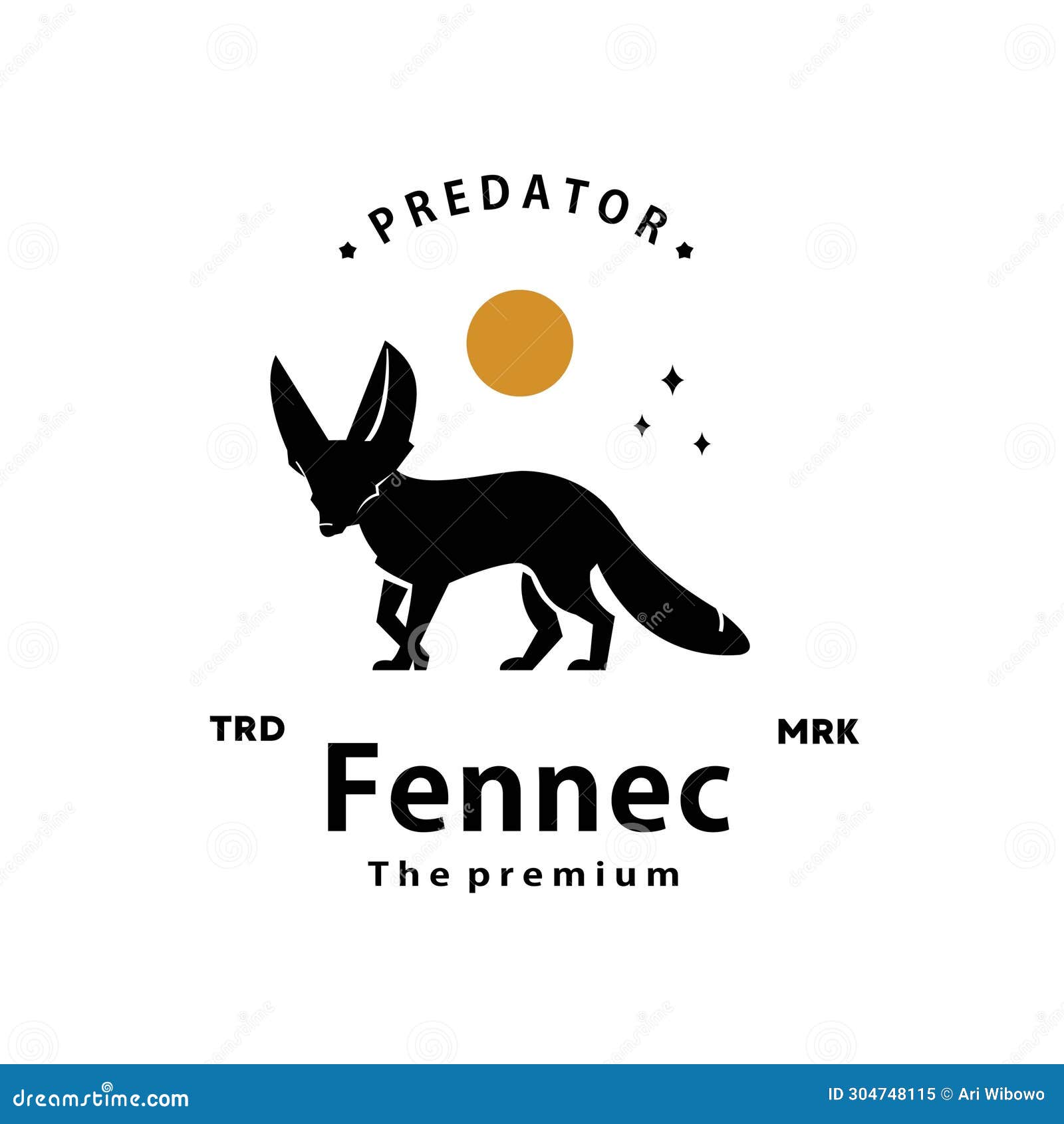 Fennec Icon. Trendy Fennec Logo Concept On White Background From ...