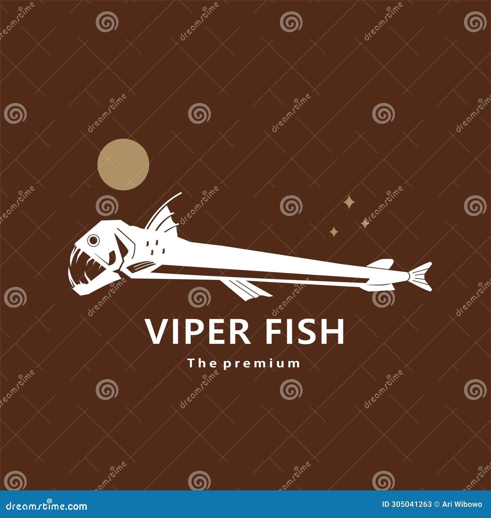 Viperfish Isolated On Transparent Background. Stock Photography ...