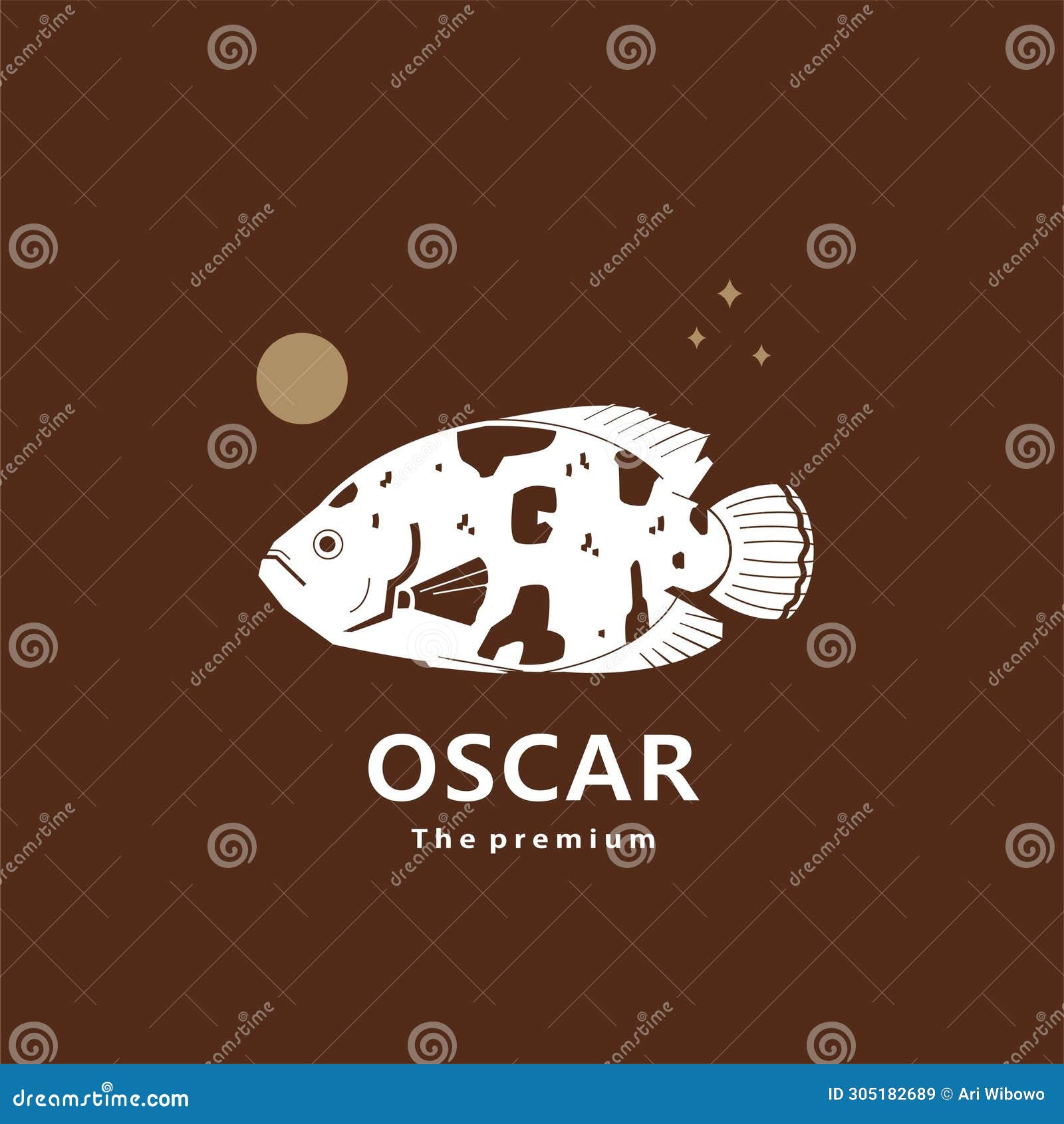 Animal Oscar Natural Logo Vector Icon Silhouette | CartoonDealer.com ...