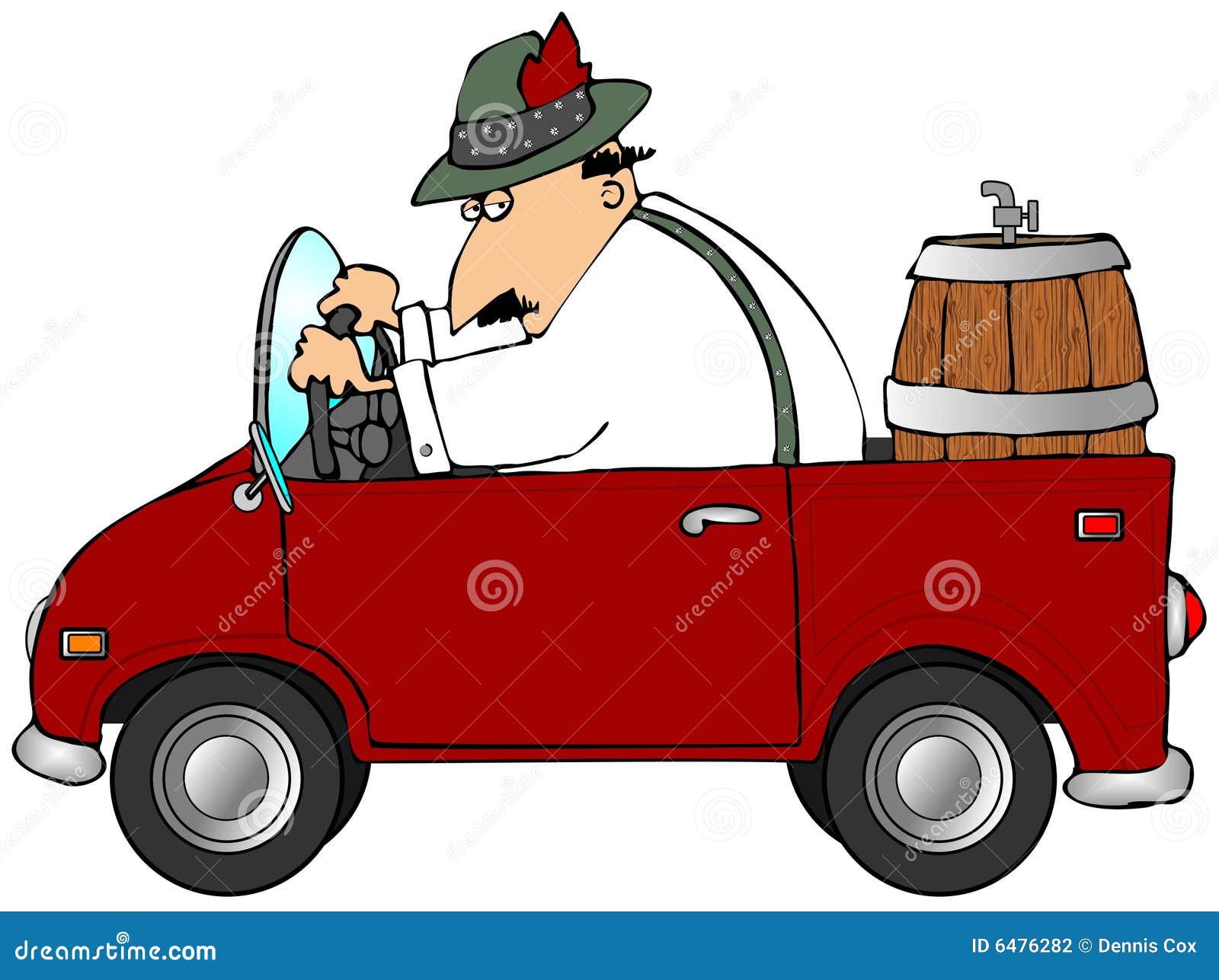 Oktoberfest Beer Run stock illustration. Illustration of liederhosen ...