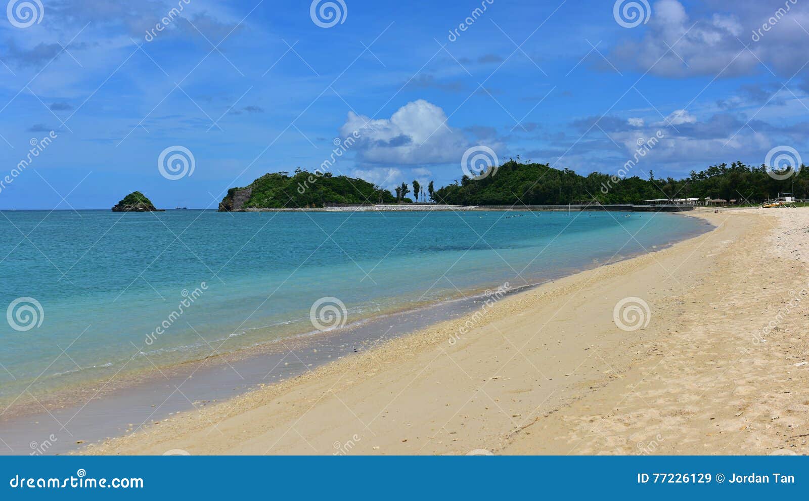 Okuma beach in OKinawa stock image. Image of sand, beach - 77226129