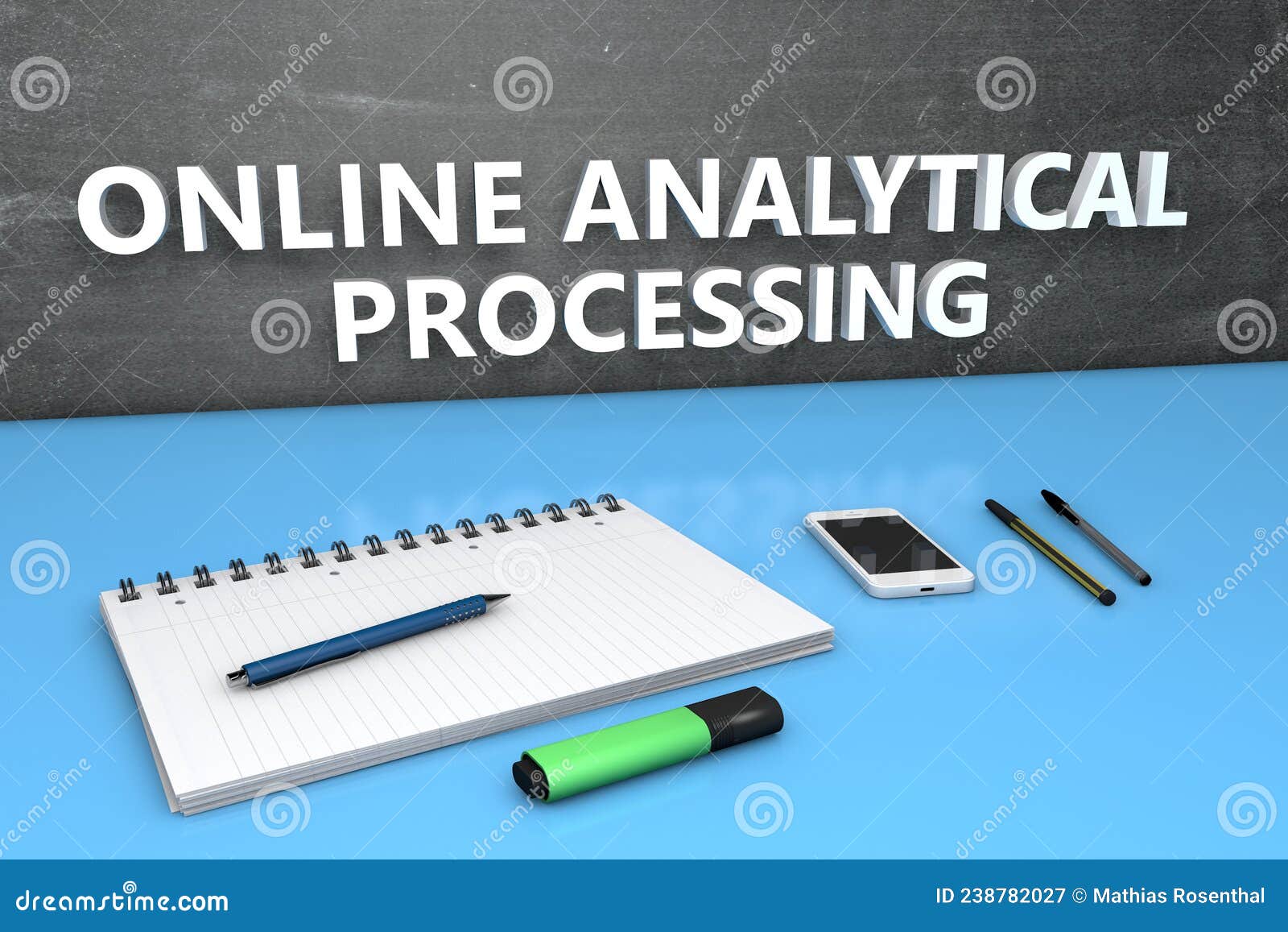 Online Analytical Processing Infographics OLAP Linear Icons Collection ...