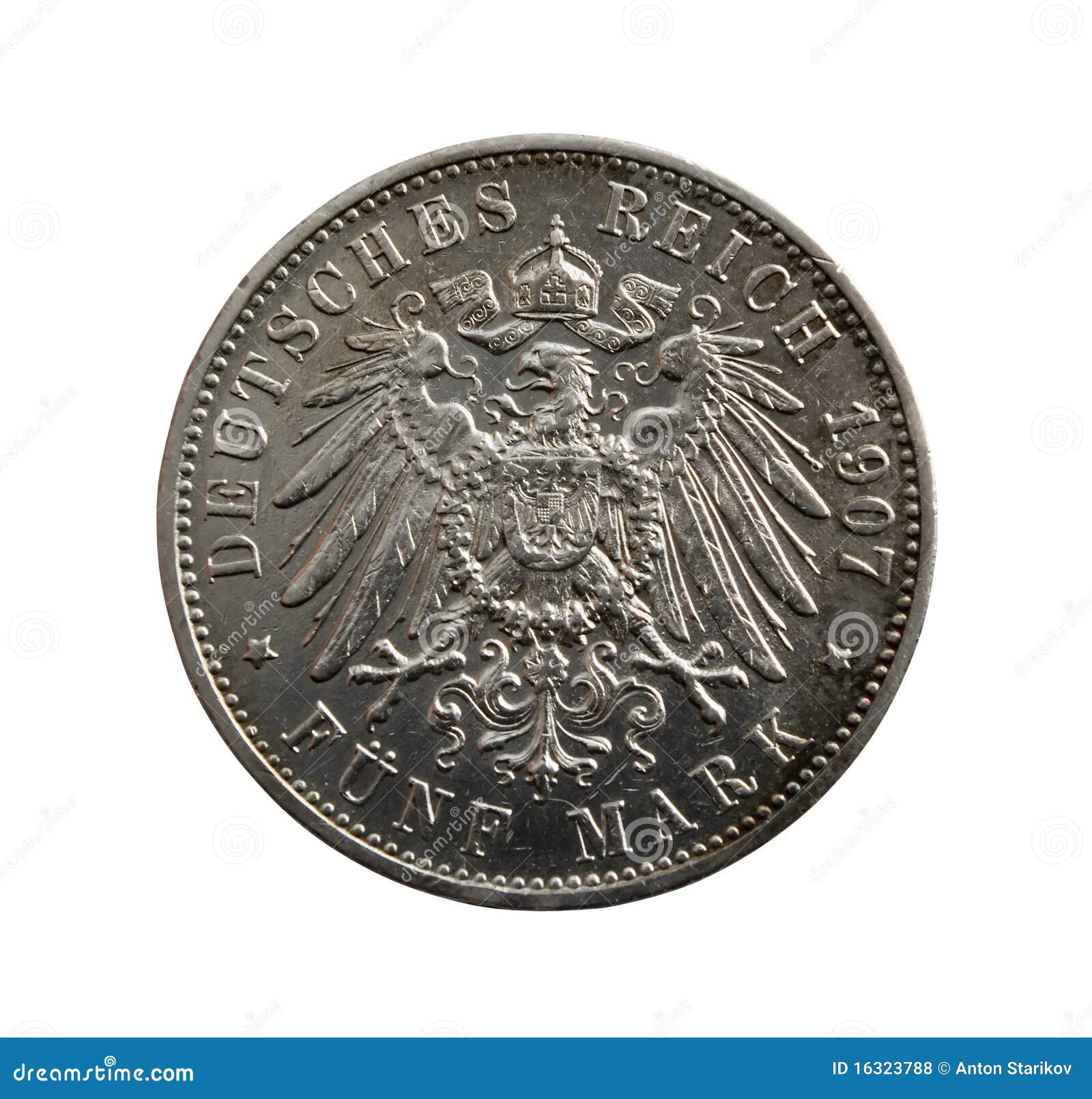 Old 5 German marks stock photo. Image of currency, background - 16323788