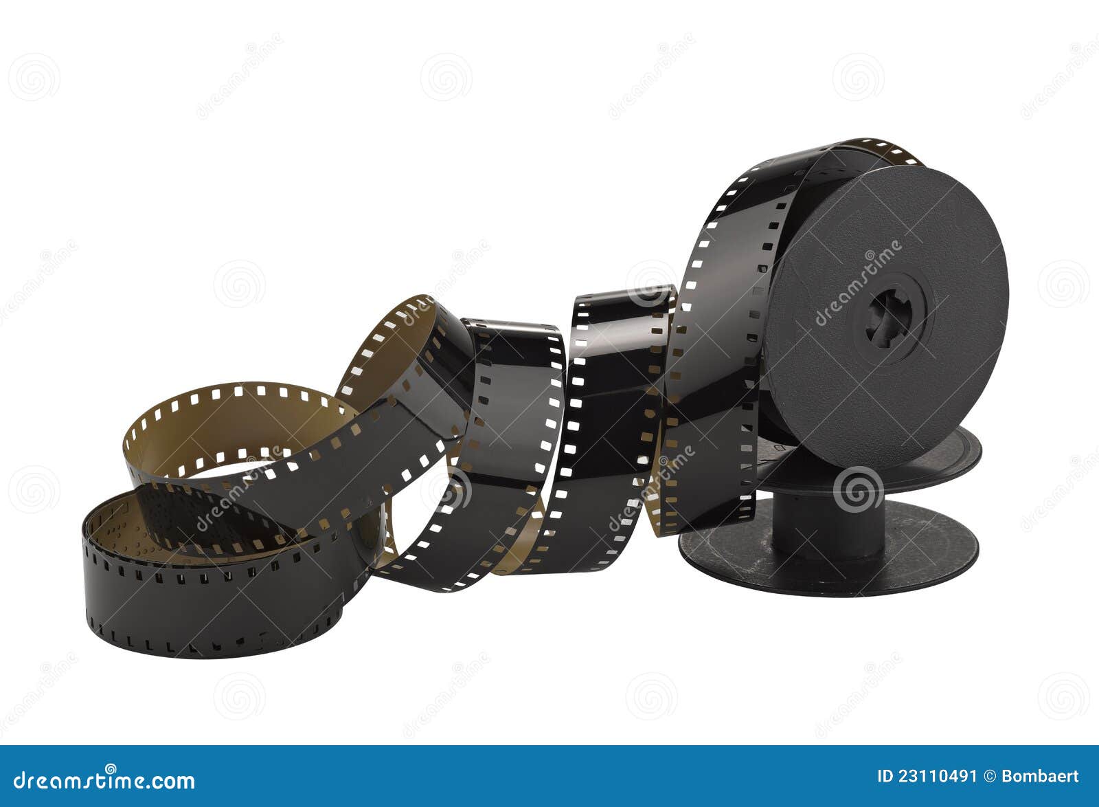 Old 8mm cine film and reel stock image. Image of filmstrip - 23110491