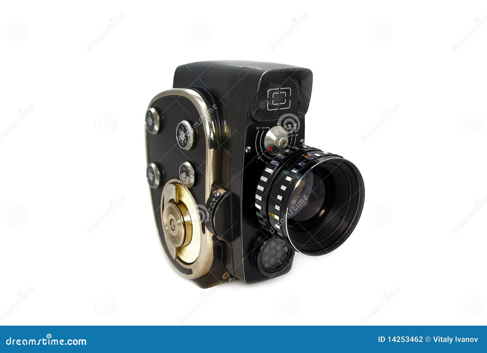 Old 8mm movie-camera stock photo. Image of motion, antique - 14253462