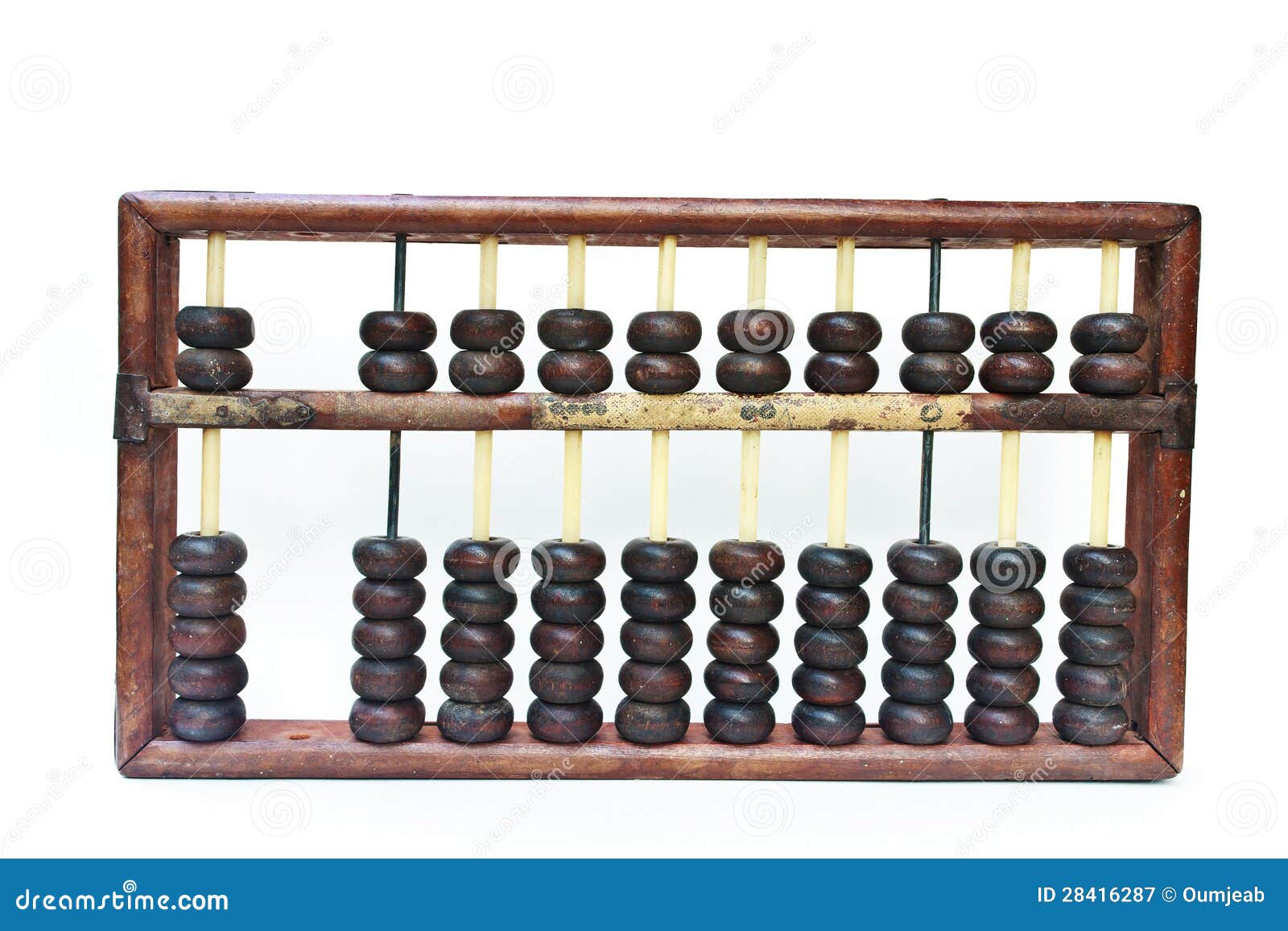 Old Abacus Royalty Free Stock Photography - Image: 28416287