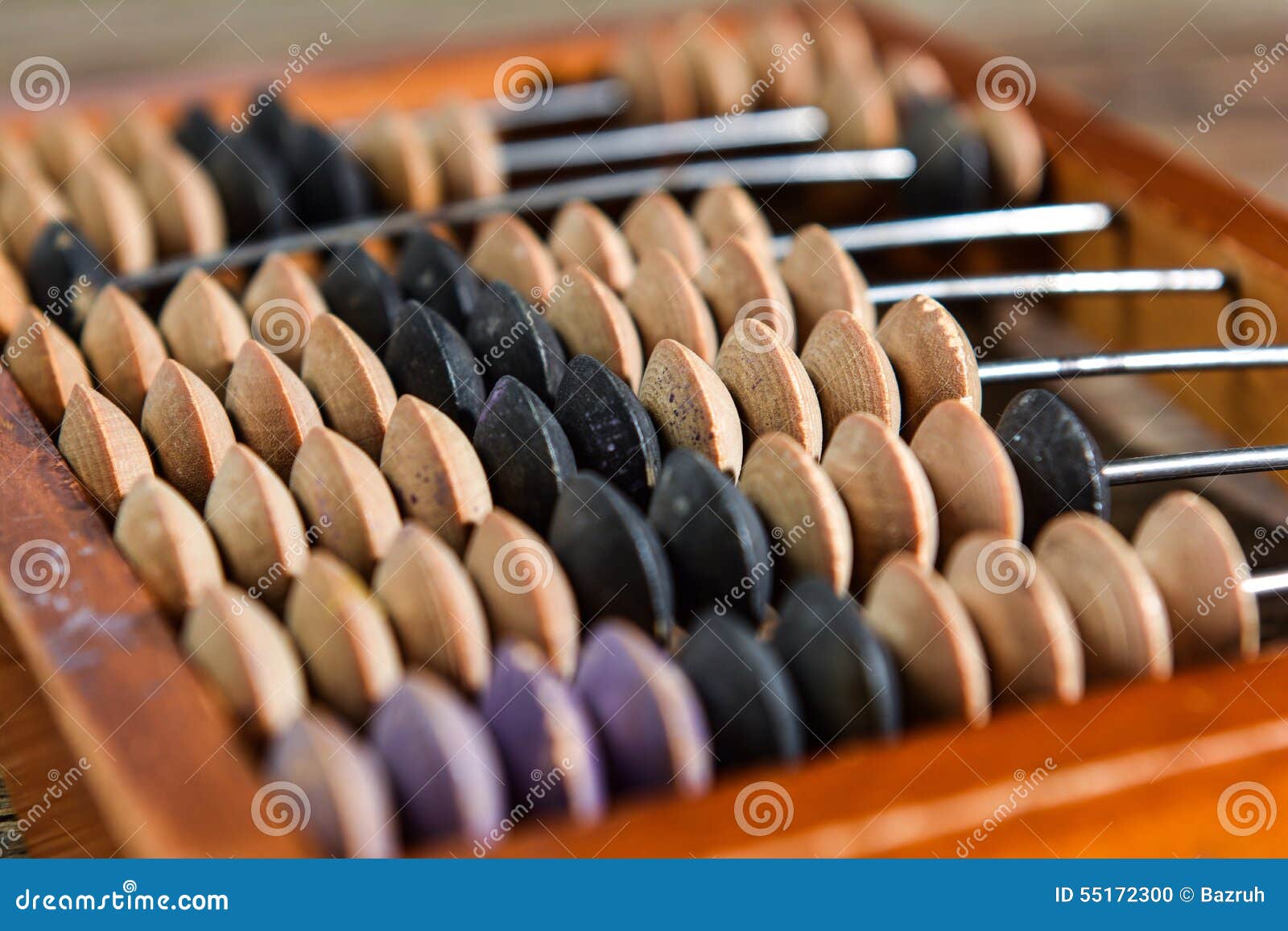Old abacus stock photo. Image of beads, affluent, auditor - 55172300