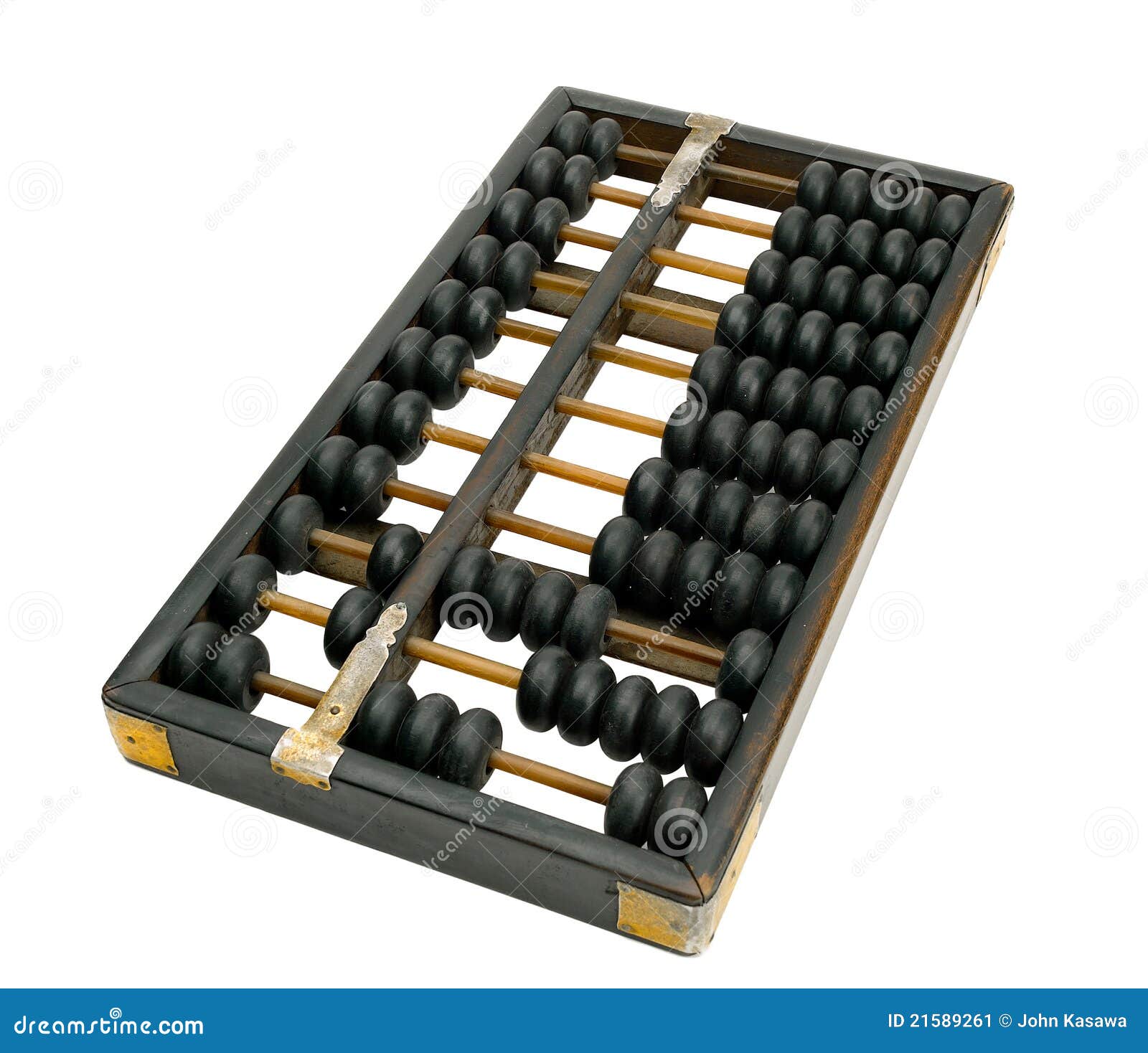 Old Abacus on White Background Stock Image - Image of abacus, business ...
