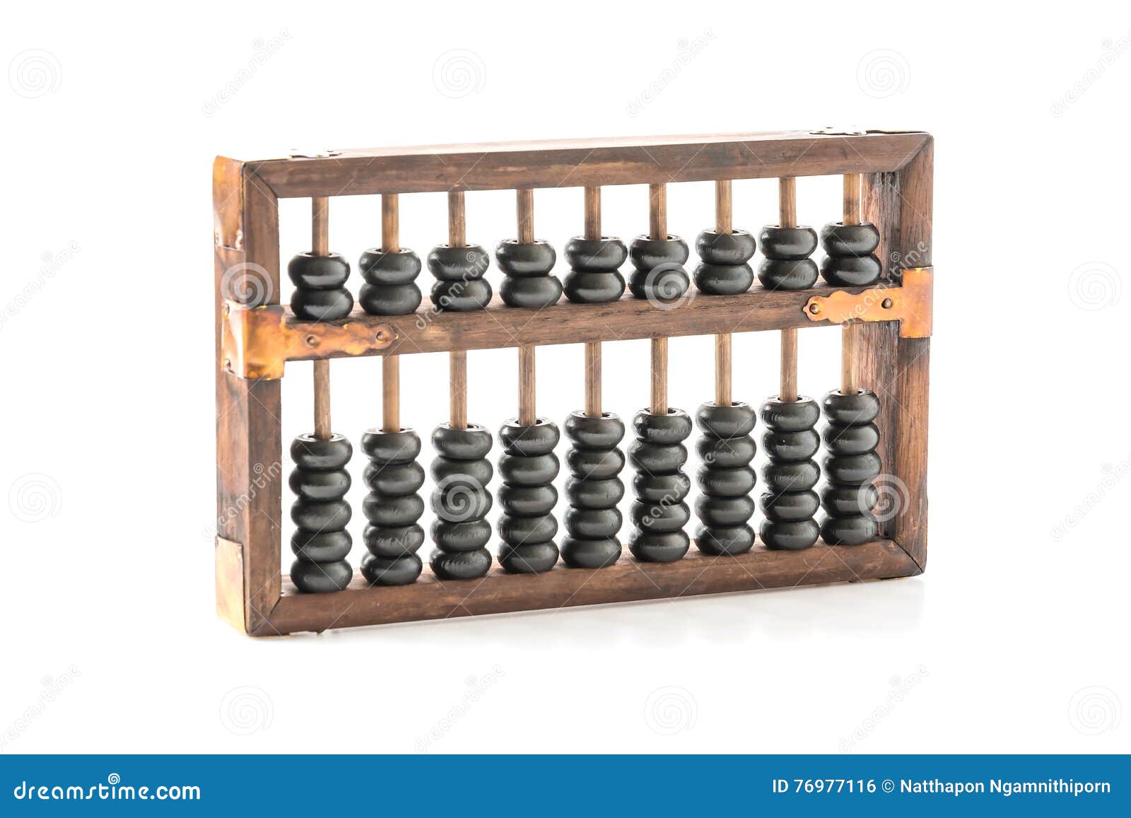 Old Abacus stock photo. Image of tool, retro, brown, calculation - 76977116