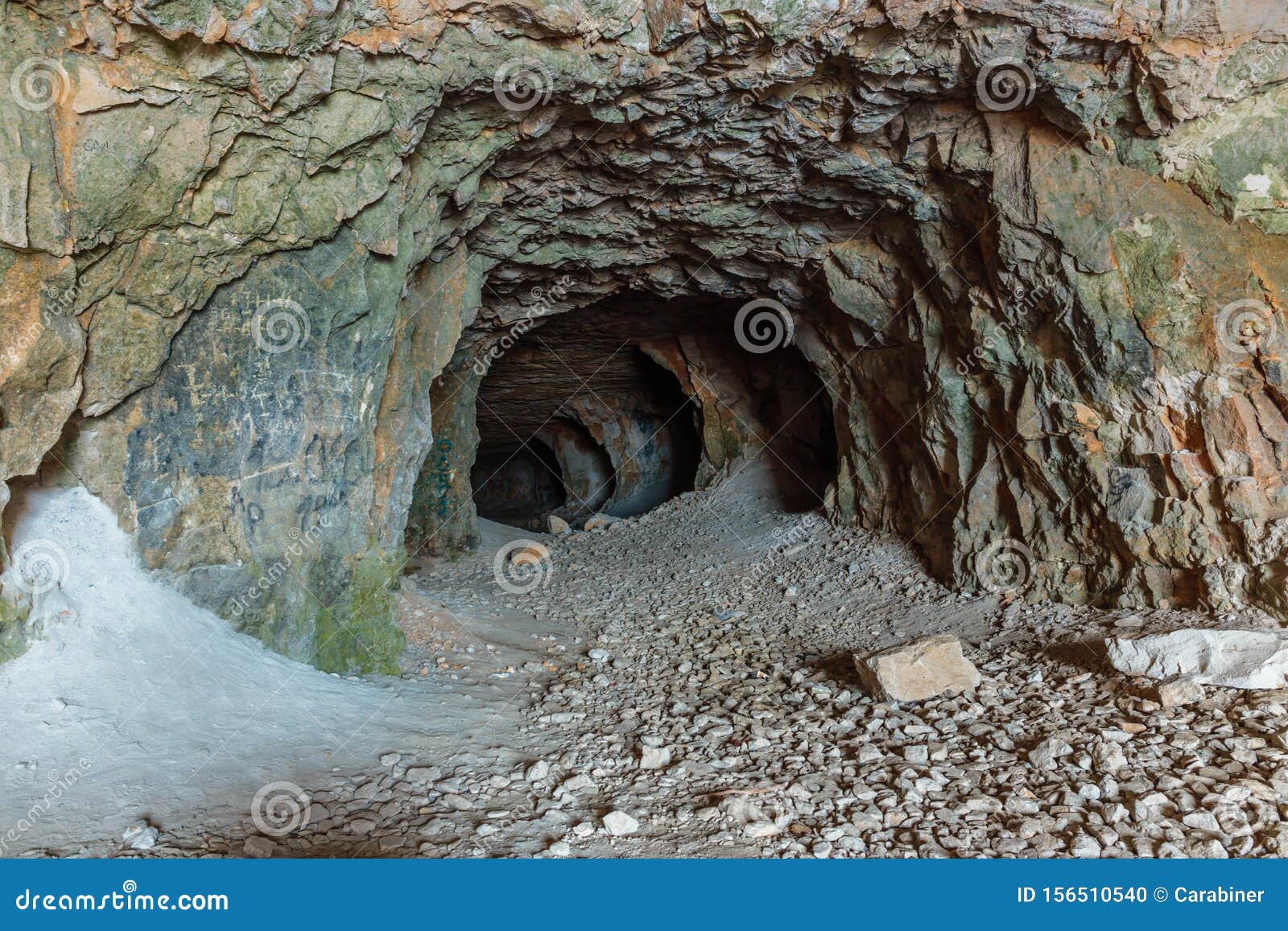 Old Abandoned Adit In The Village Of Shiryaevo Royalty-Free Stock ...