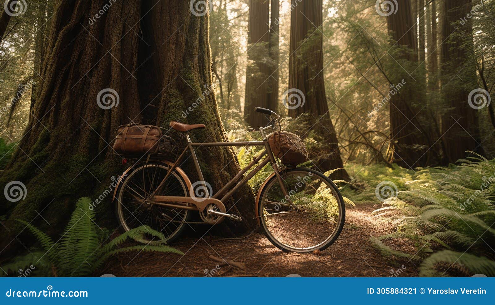 Old Abandoned Bicycle Half Buried In The Desert Stock Photography ...