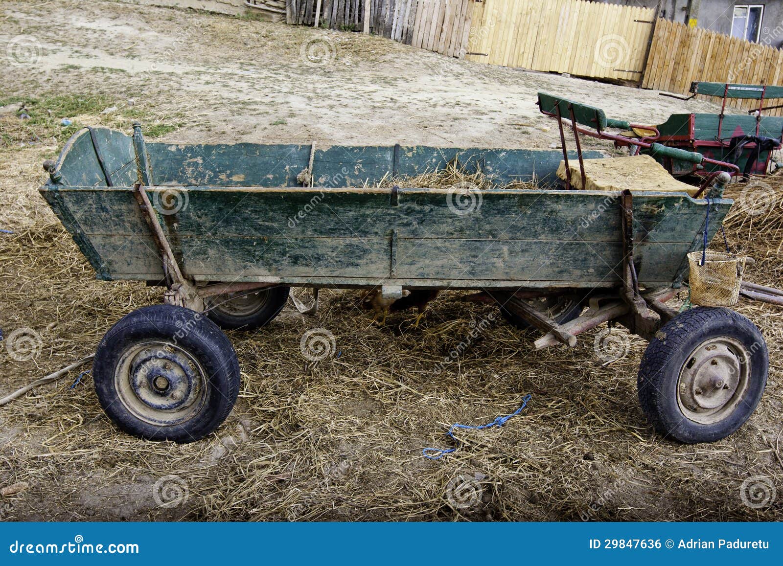 Old abandoned cart stock photo. Image of authentic, isolation - 29847636