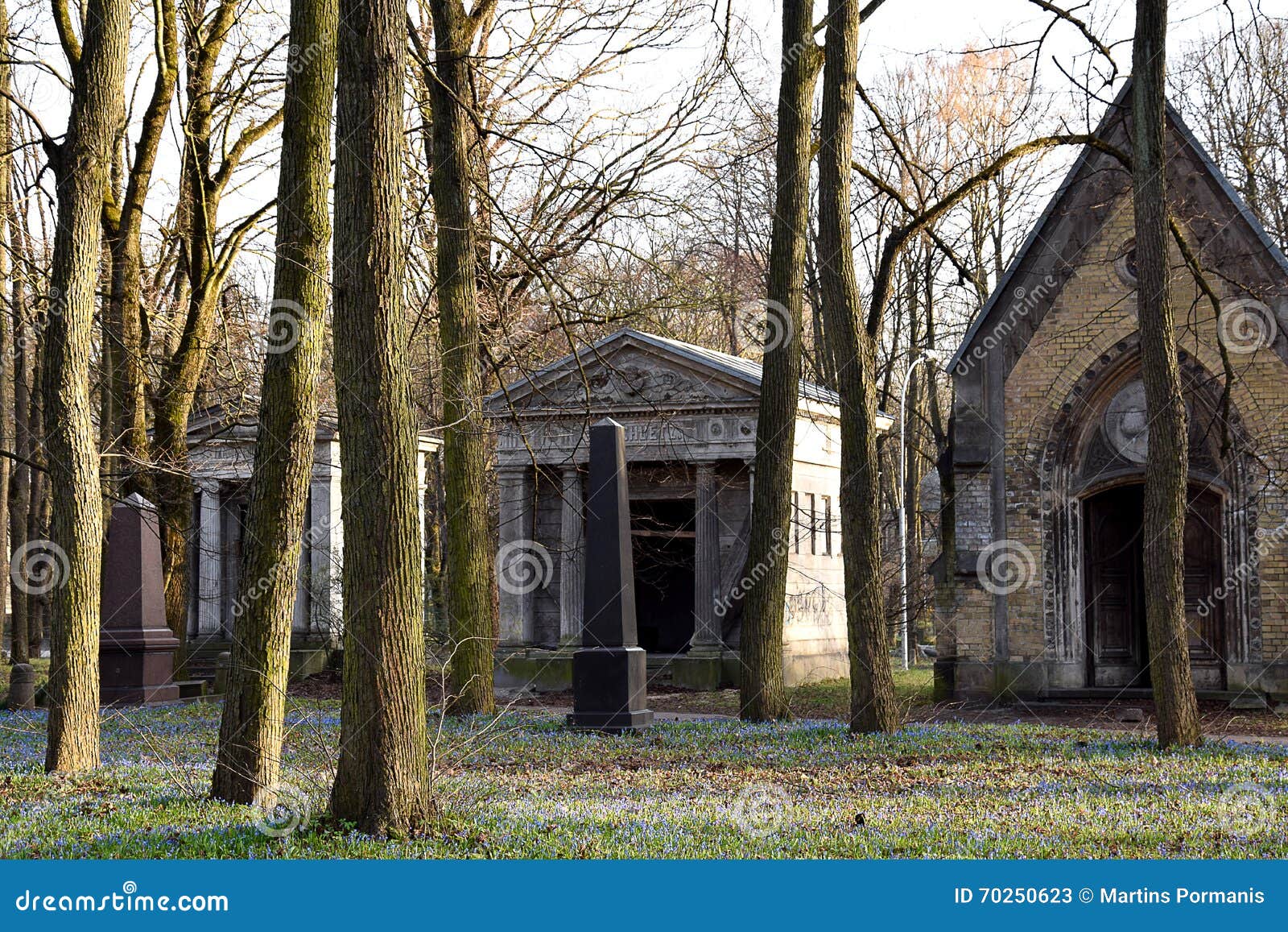 Old abandoned cemetery stock image. Image of faith, tree - 70250623