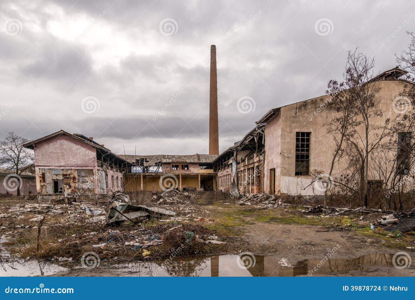 Old abandoned factory stock photo. Image of comunism - 39878724