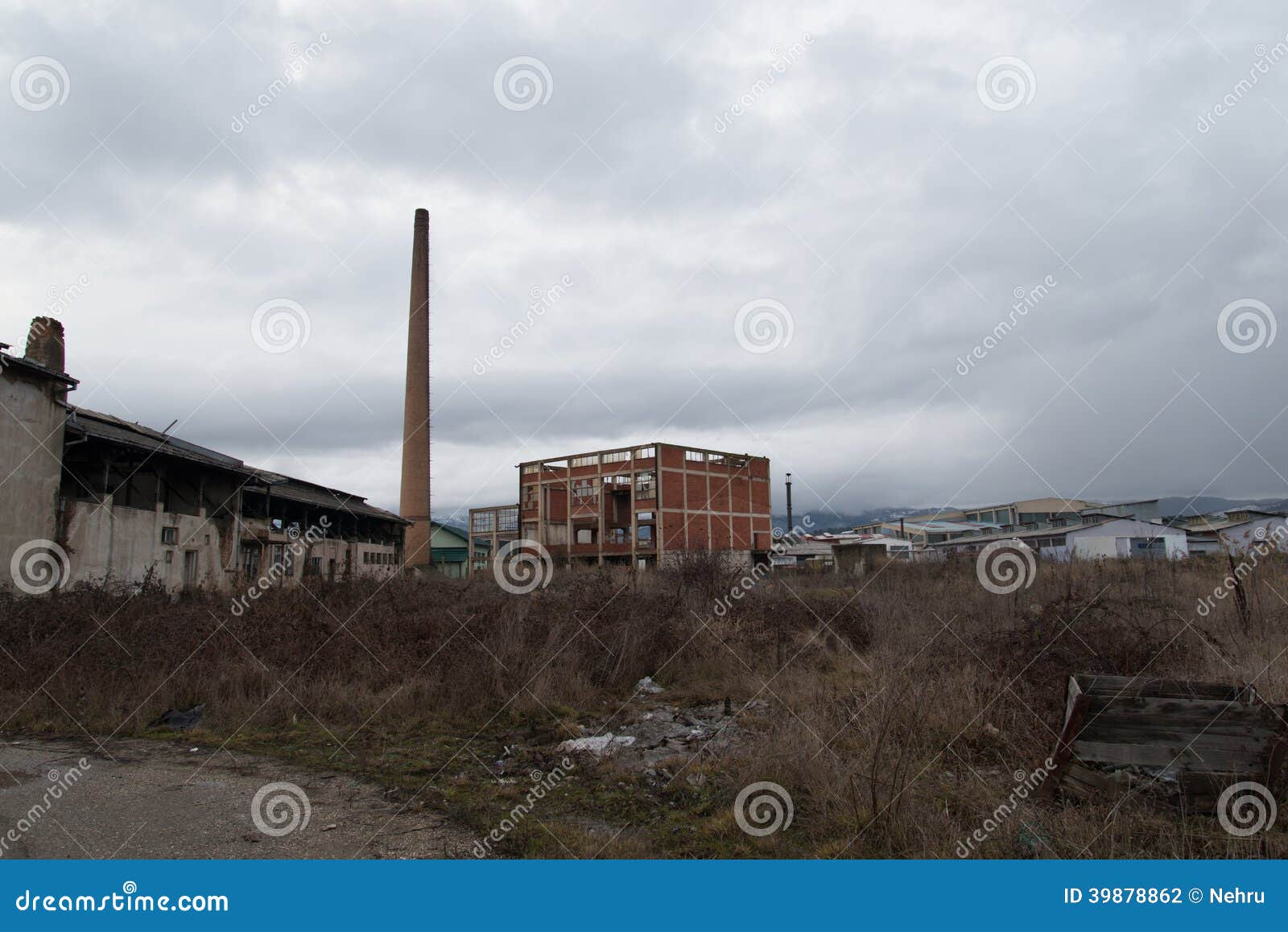 Old abandoned factory stock photo. Image of dirt, disrepair - 39878862