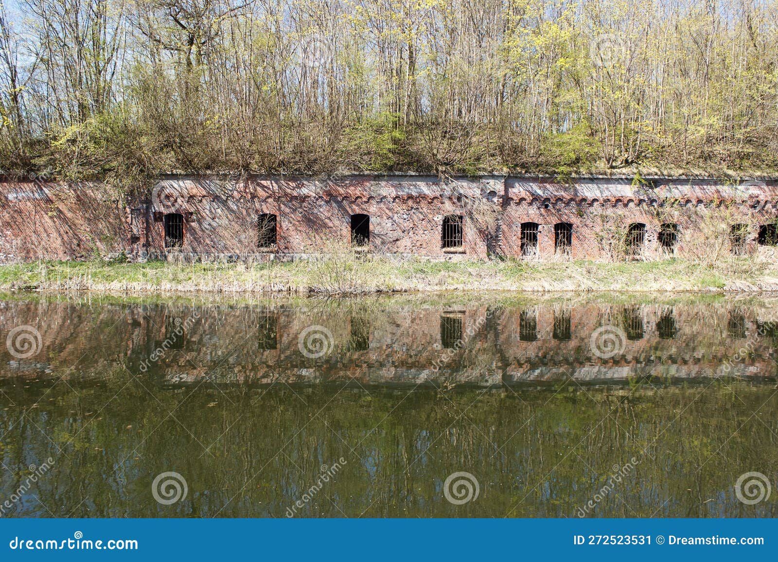 Old abandoned fortress stock image. Image of europe - 272523531