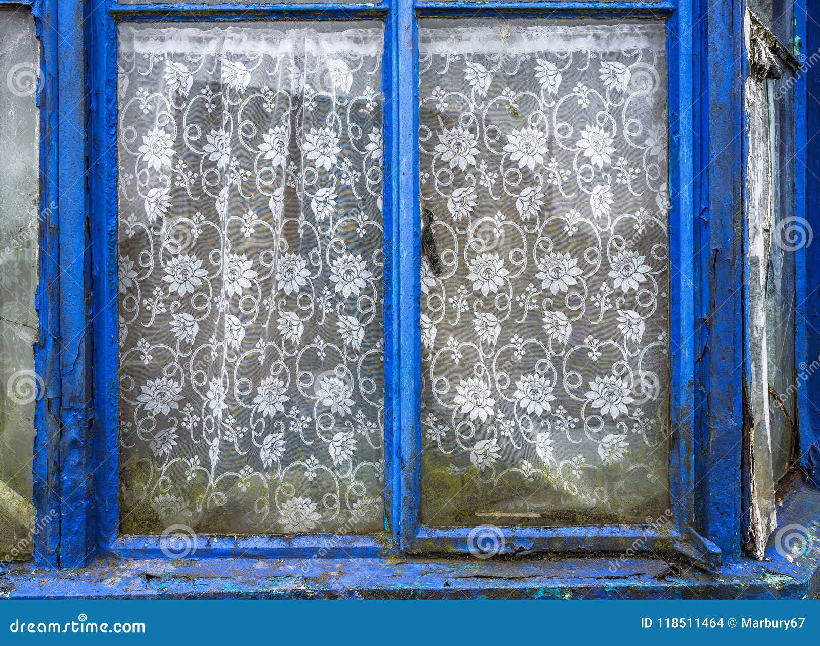 Dirty Old Window stock photo. Image of house, estate - 118511464