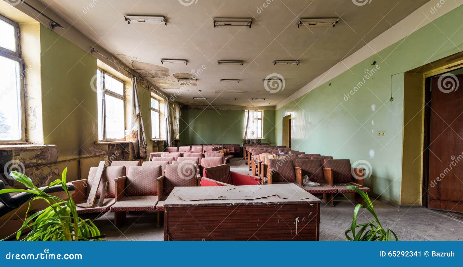 Abandoned Conference Room Stock Photography | CartoonDealer.com #37567106