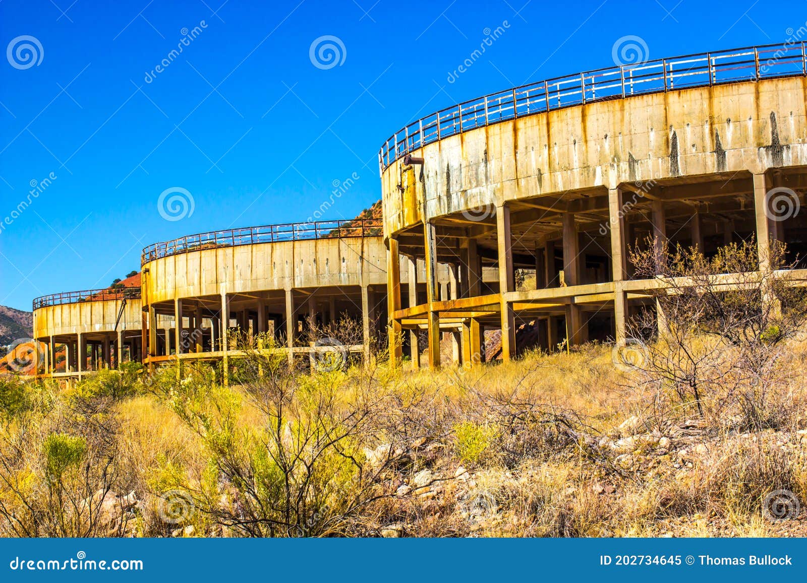 Old Mining Structures Royalty-Free Stock Photography | CartoonDealer ...