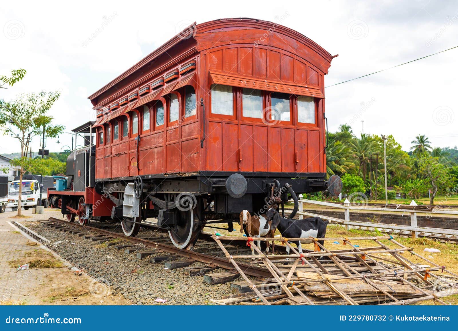 Old Abandoned Passenger Carriage Of The Train Royalty-Free Stock Image ...