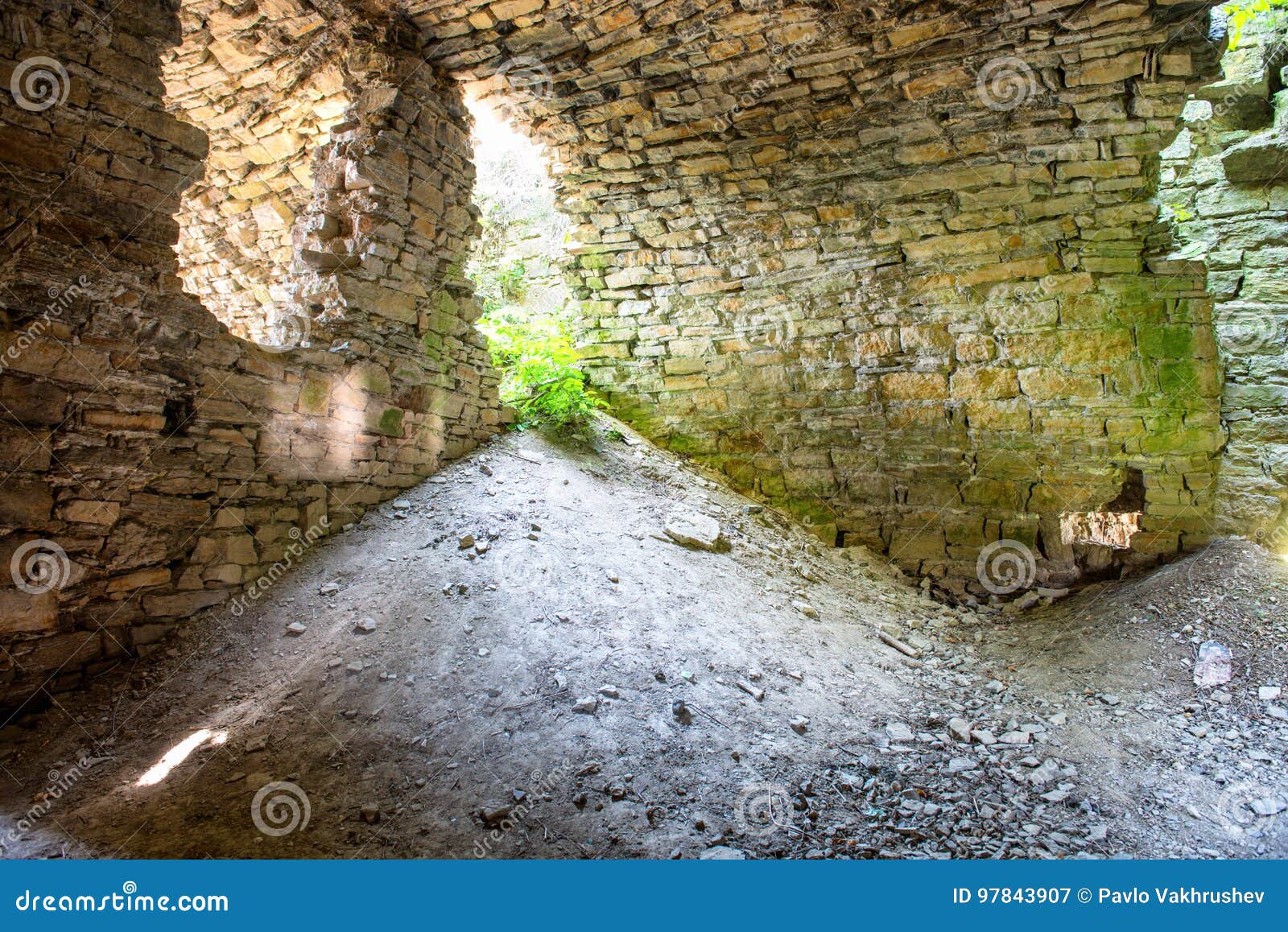 Abandoned Ruins Of A Former Windmill Royalty-Free Stock Photo ...