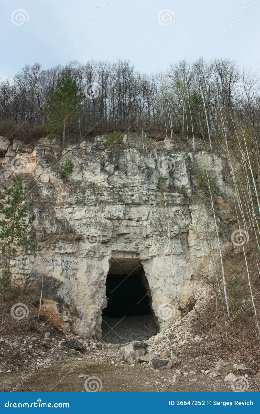 Old Abandoned Stone Quarries Stock Photo - Image of limestone, mountain ...