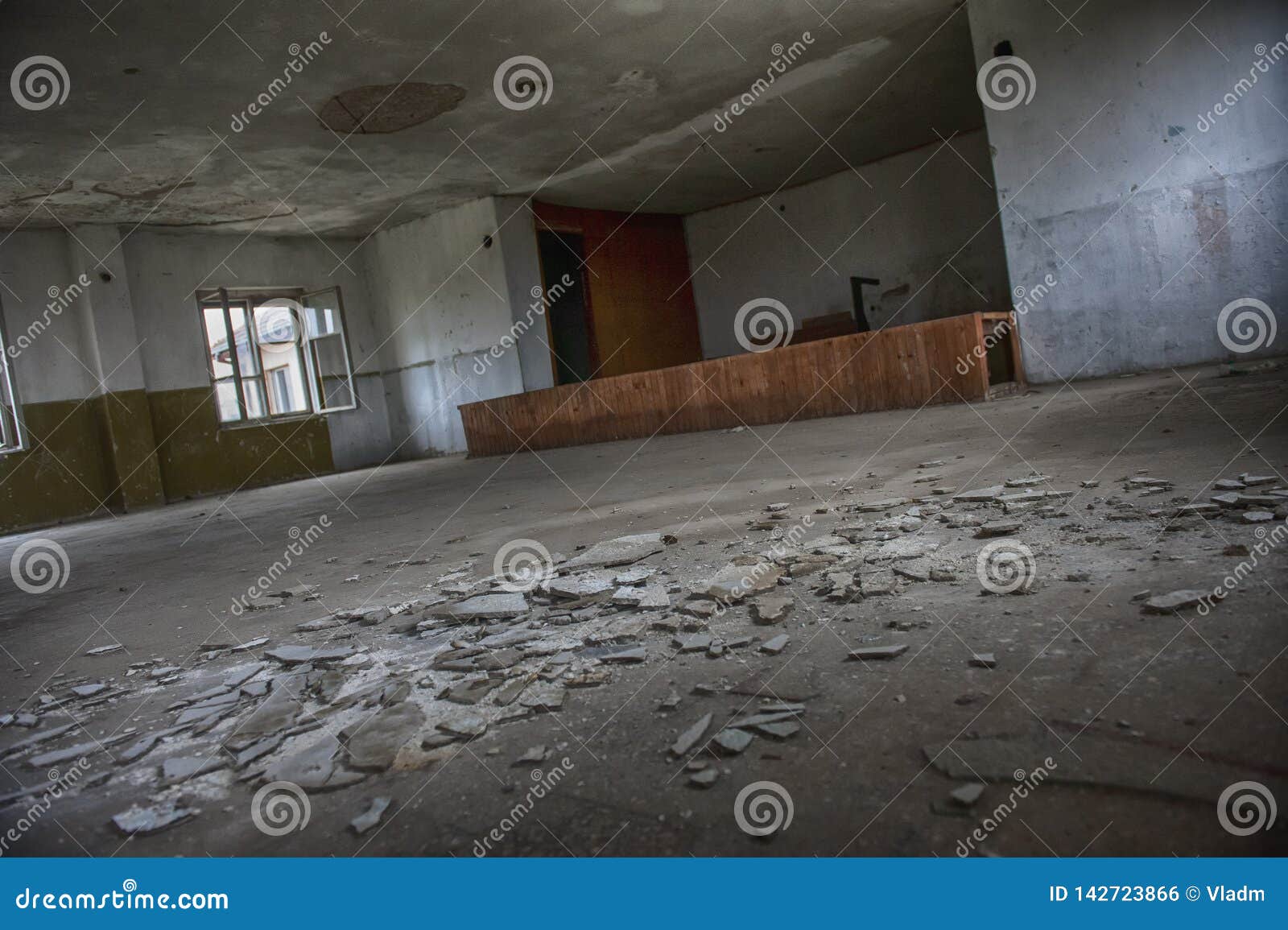 An Old Spooky Ballroom With A Grand Piano, With The Skeletons Waltzing ...