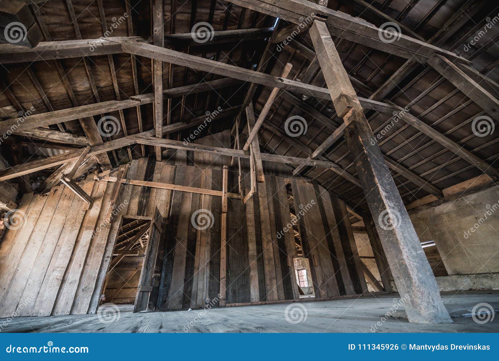 Old Abandoned Watermill Interior Stock Photo - Image of ancient ...
