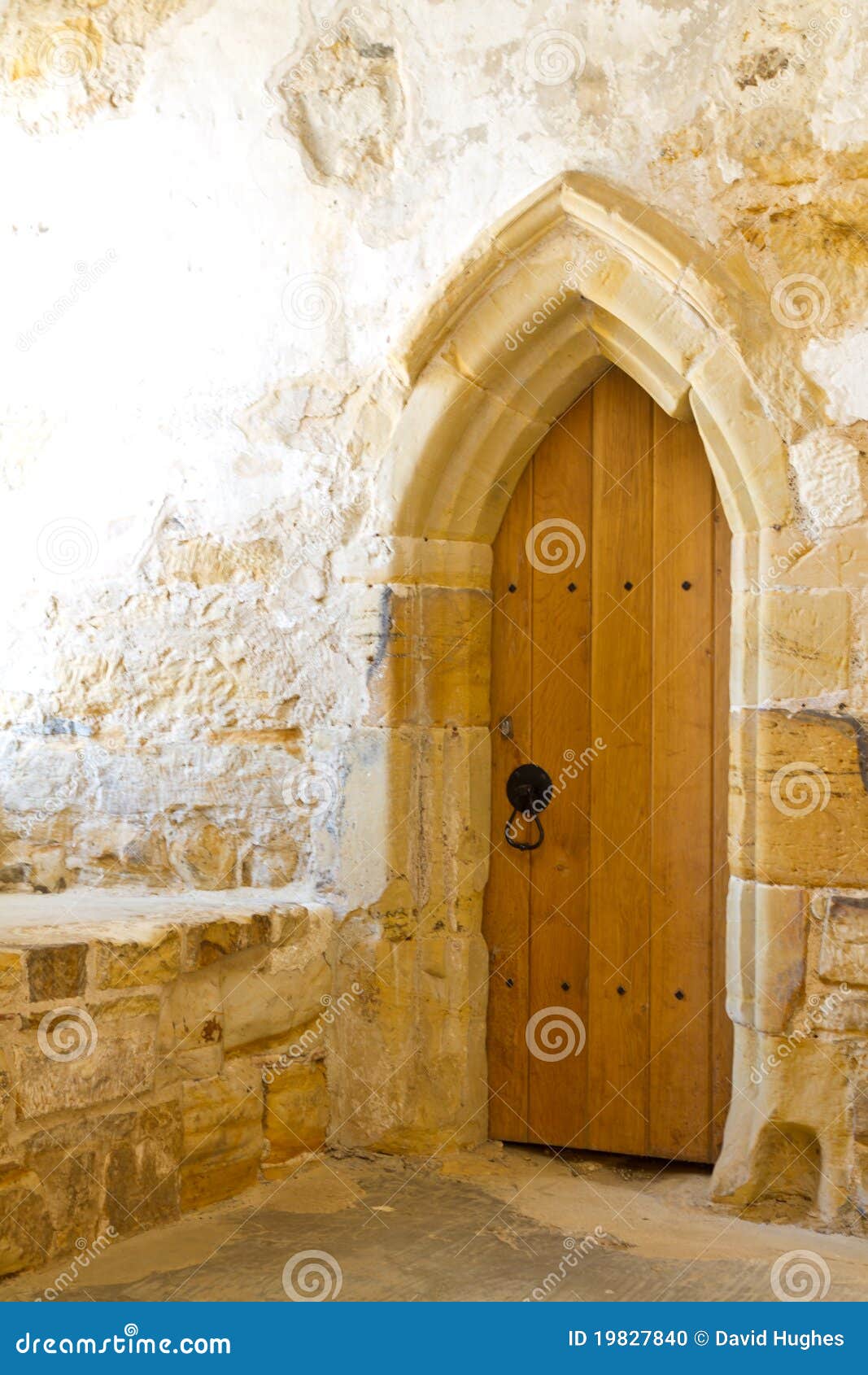 Old abbey door stock photo. Image of arched, stone, iron - 19827840