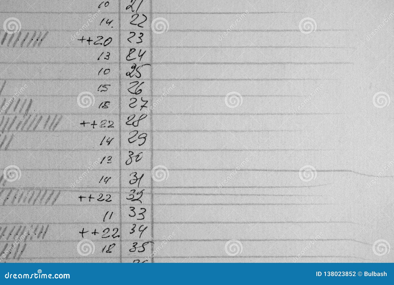 Old accounting records stock photo. Image of ledger - 138023852