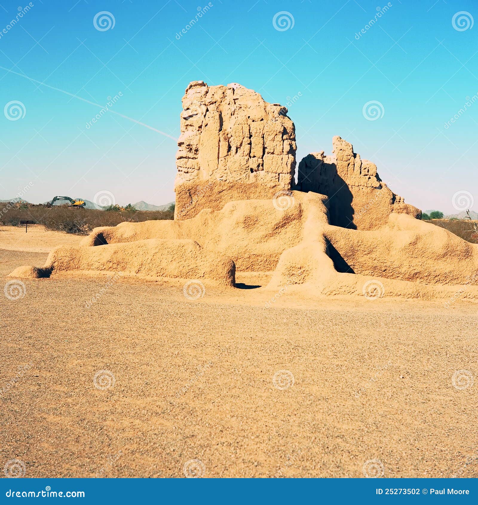 Old Adobe Ruins stock photo. Image of structure, outdoors - 25273502