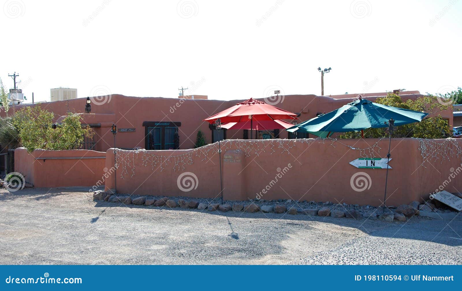 The Old Adobe Town of Mesilla, New Mexico Stock Photo - Image of state ...