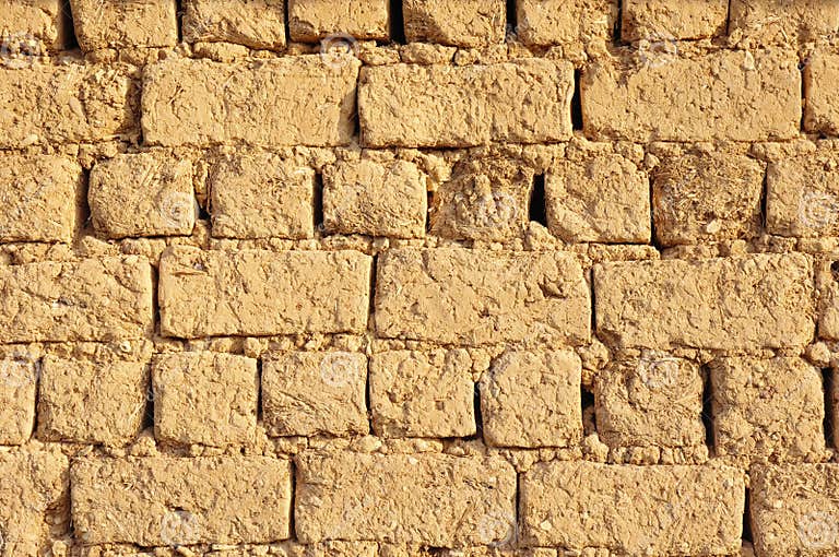 Old adobe wall closeup stock image. Image of group, pieces - 46505217