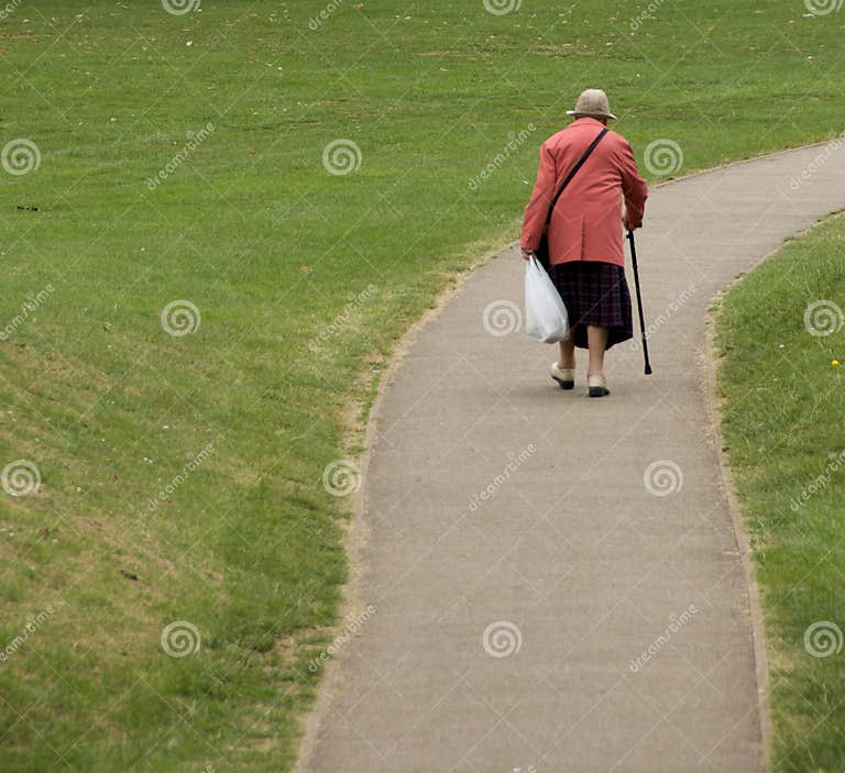 Old age stock image. Image of path, pathway, alone, concept - 1100033