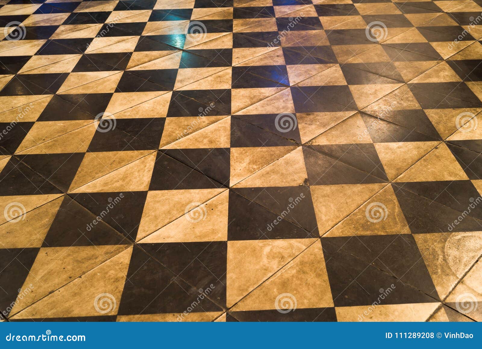 Old Aged Dirty Granite Checkerboard Caro Pattern Stock Photo - Image of ...