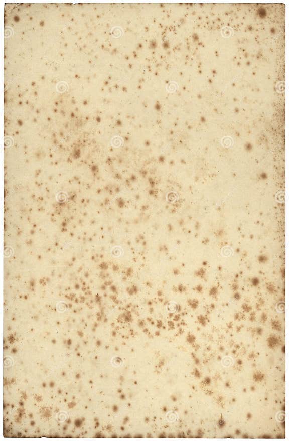 Old Aged Paper with Mildew stock image. Image of page - 2234807