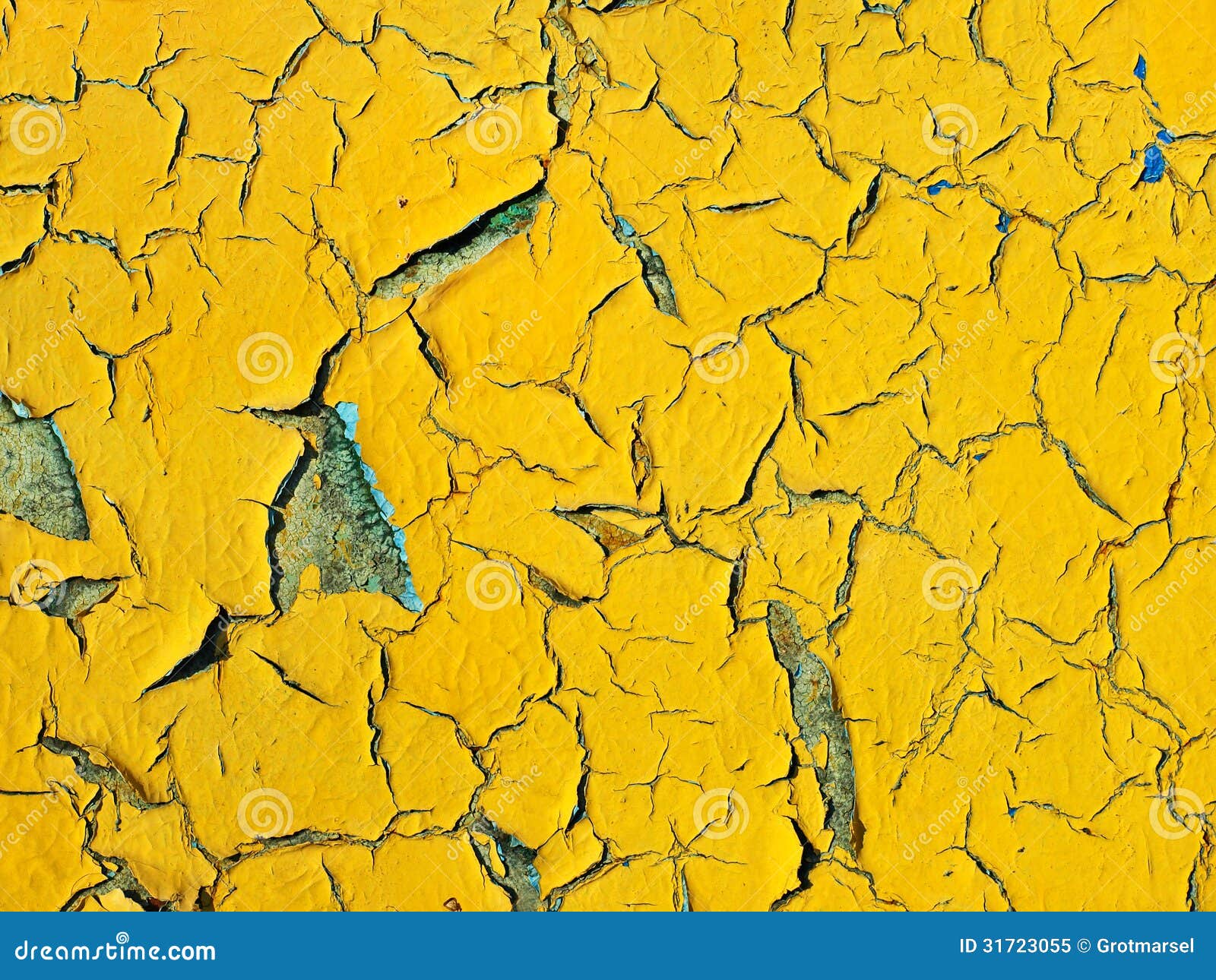 Old Aged Yellow Painted Surface.Background. Stock Image - Image of ...