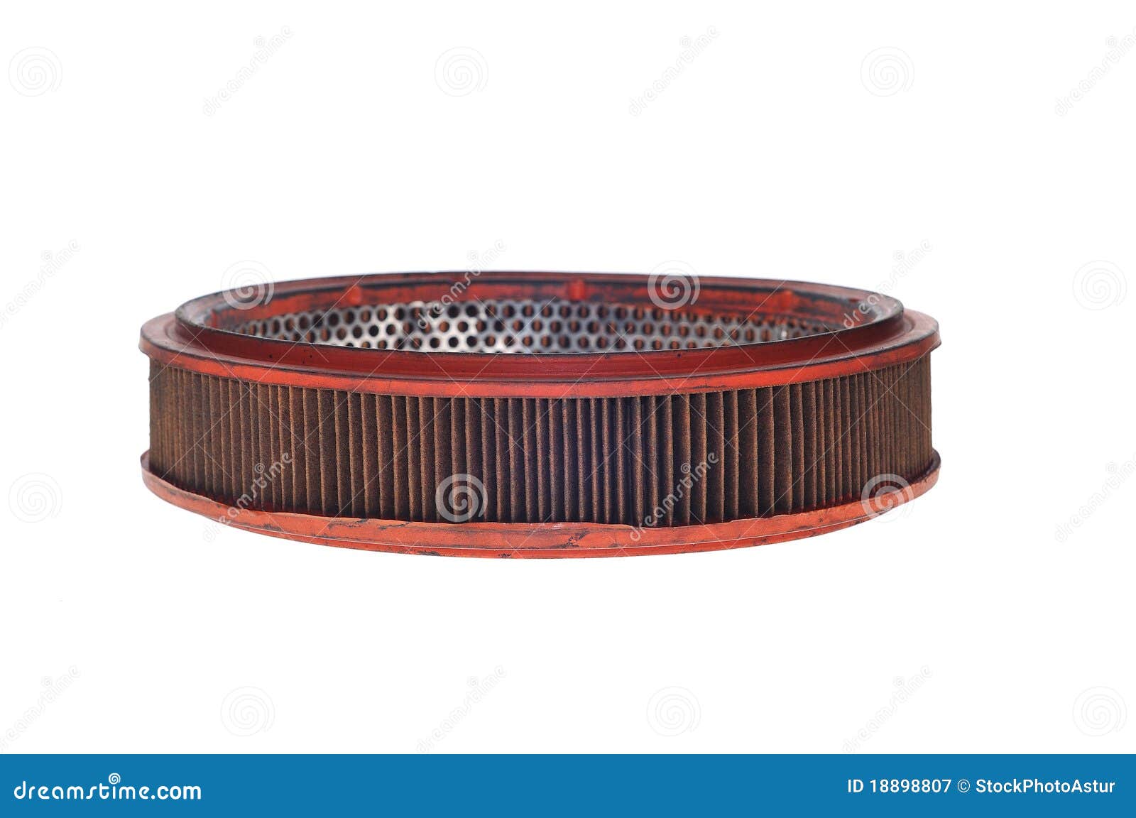 Old air filter. stock image. Image of workshop, repair - 18898807